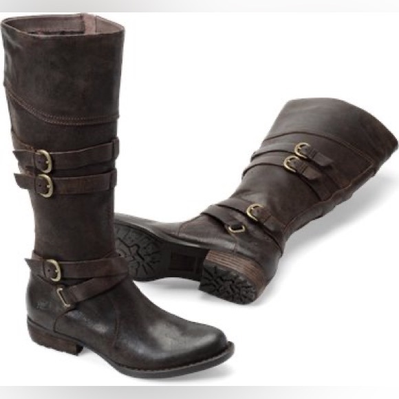 Born | Shoes | Born Odom Knee High Castagno Oil Rubbed Tall Suede ...
